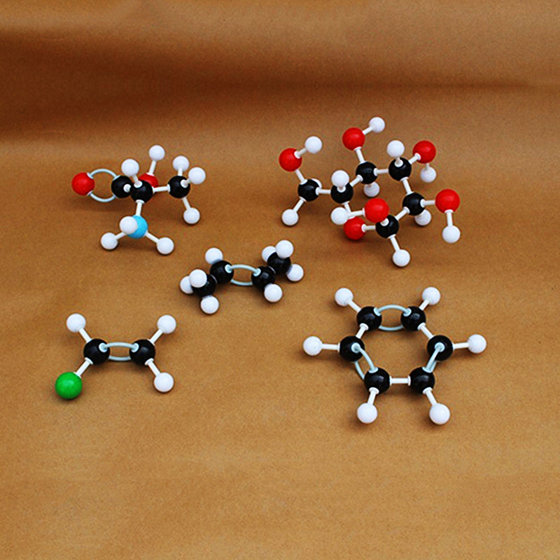 Conjunto de Química Modelos Moleculares - 50 peças para montar molécul ...